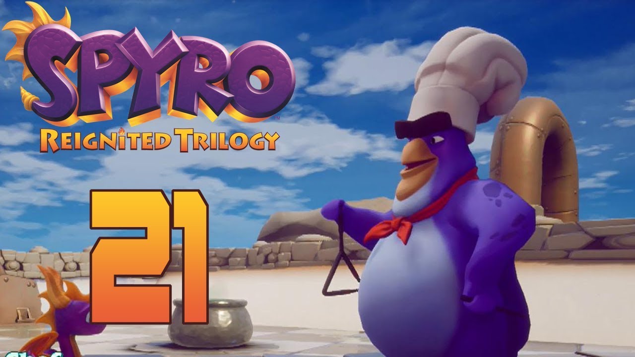 Spyro Reignited Trilogy (PS4)[Blind] Part 21 (STAY OUT OF THE POT ...