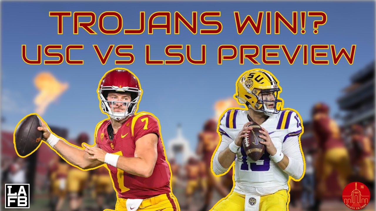 USC vs LSU Matchup | Week 1 Preview - YouTube