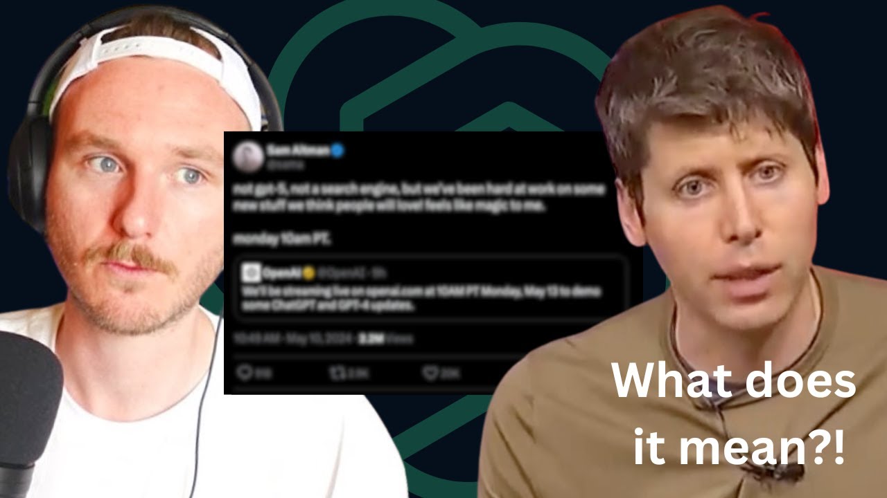 What's Next for OpenAI? The Mysterious Sam Altman Tweet - YouTube