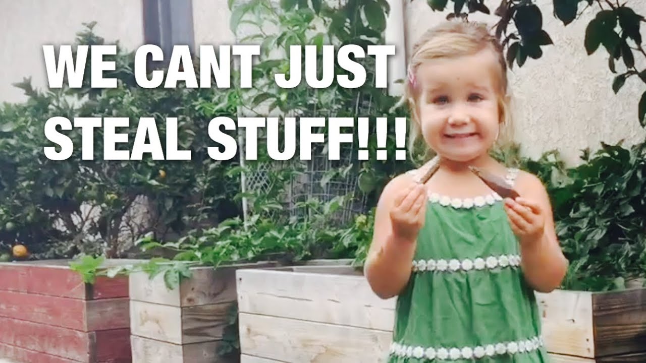 "WE CAN'T JUST STEAL STUFF!!!" - YouTube