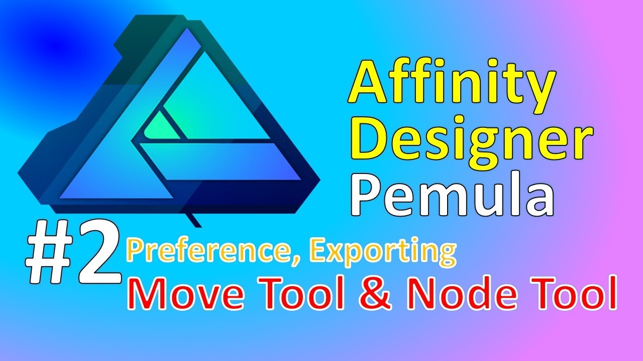 Tutorial Affinity Designer Indonesia Untuk Pemula | #2. Preference ...