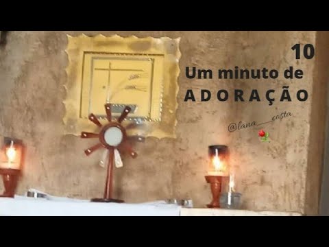Um minuto de adoração 10 ⚘Lana Costa #TodaGloriaSoAJesus