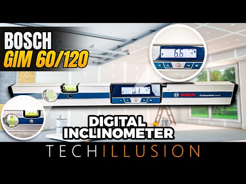 🔥HOW WELL IS THE DIGITAL INCLINOMETER GIM 60 FROM BOSCH!🧐😱 - Bosch Spirit Level GIM 60 120 l