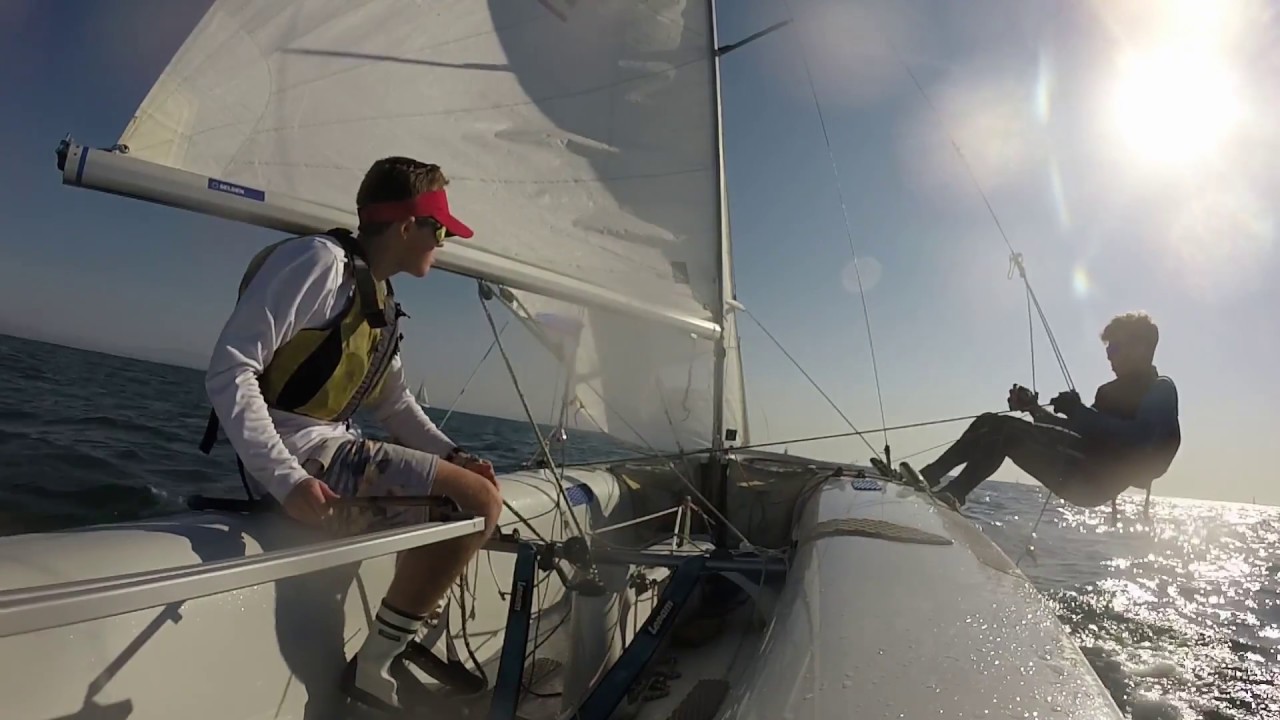 Munns-Fineman Racing I420 Training Camp #1 - YouTube