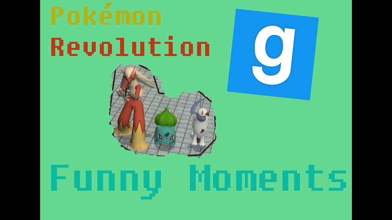 Pokémon Revolution?! Garry's mod Funny Moments - YouTube