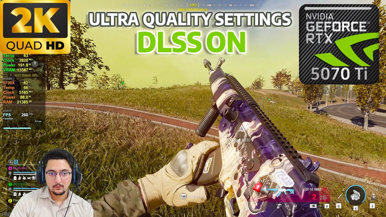 RTX 5070 Ti - COD Warzone - Ultra Quality Gameplay - DLSS ON - FOV 120 ...