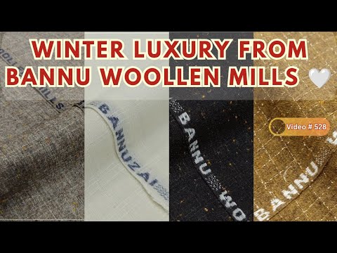 Original Bannu Woollen Fabric |Bannuzai Check& Ahashma Fancy Check ...