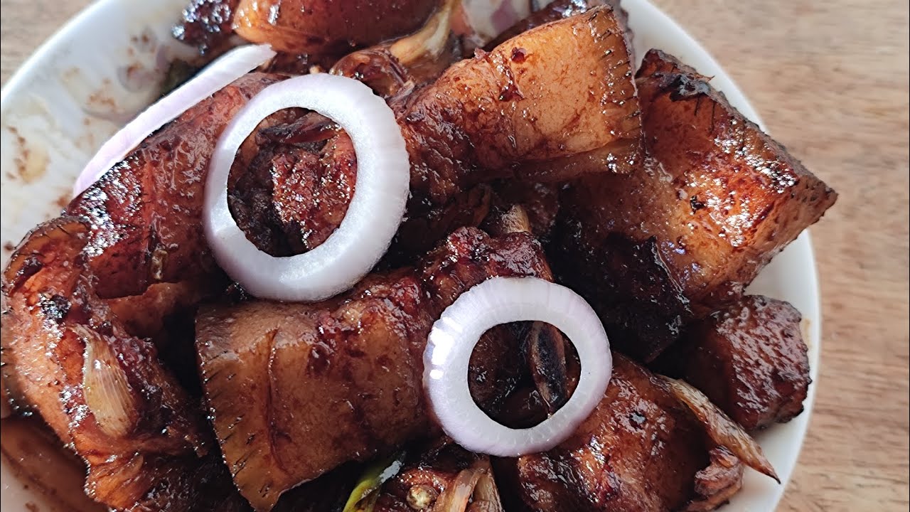 Pork fry with sauce recipe | pork fry recipe | tasty pork recipe ...