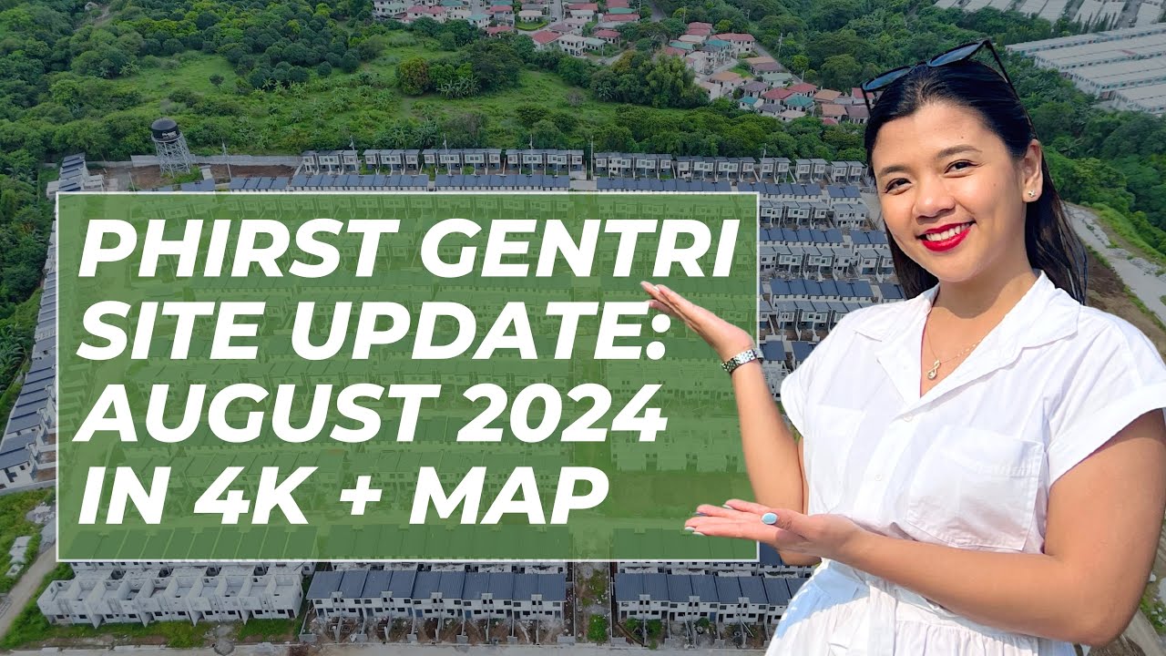 Phirst Gentri 4K Site Update August 26, 2024 Drone Views with Map - YouTube