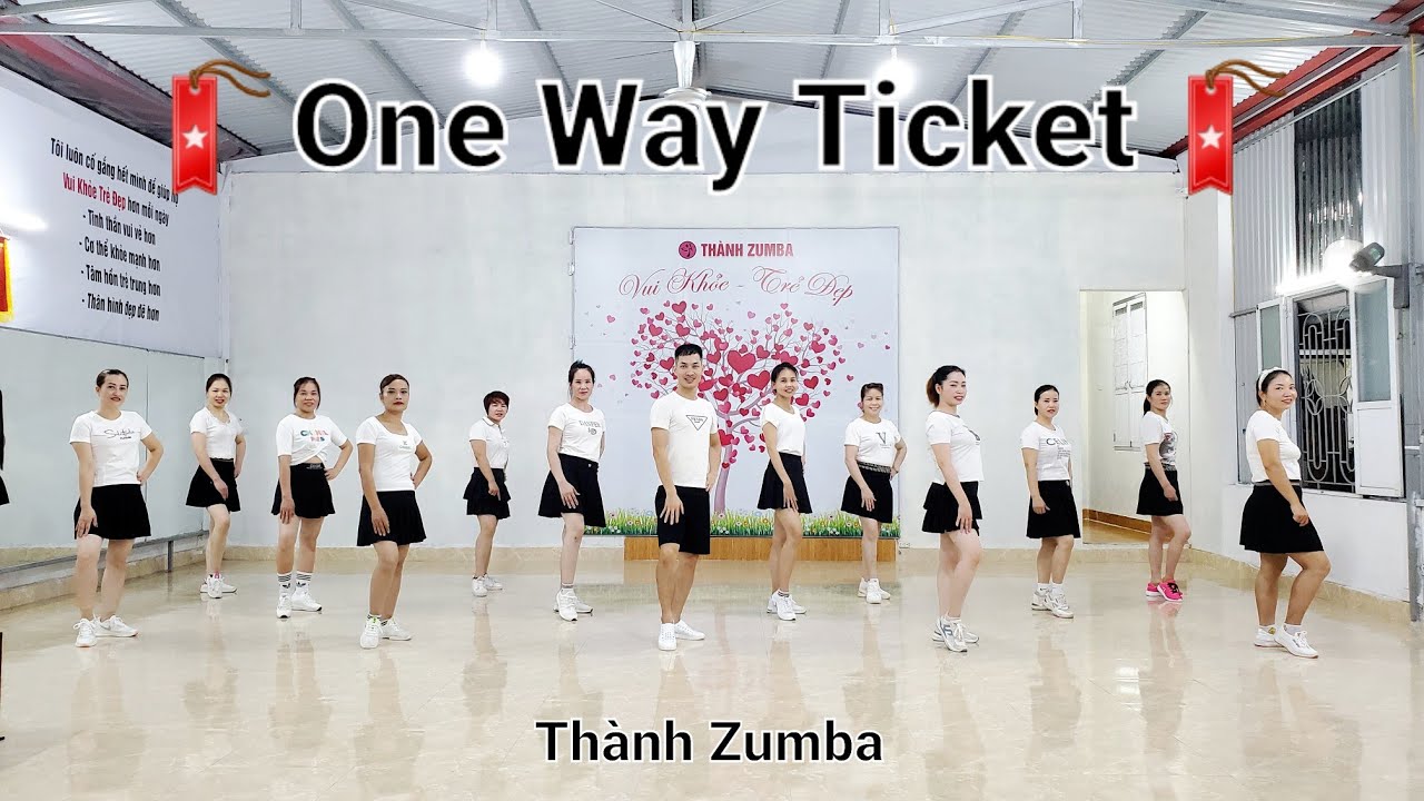One Way Ticket Tanja Thomas Zumba Dance - YouTube