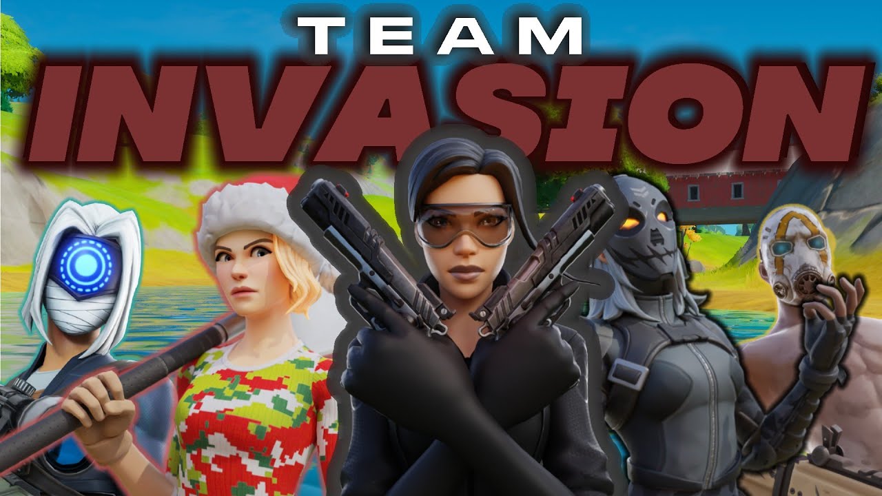 How to Join Team Invasion (Join a Fortnite Team) #TeamInvasionRC - YouTube
