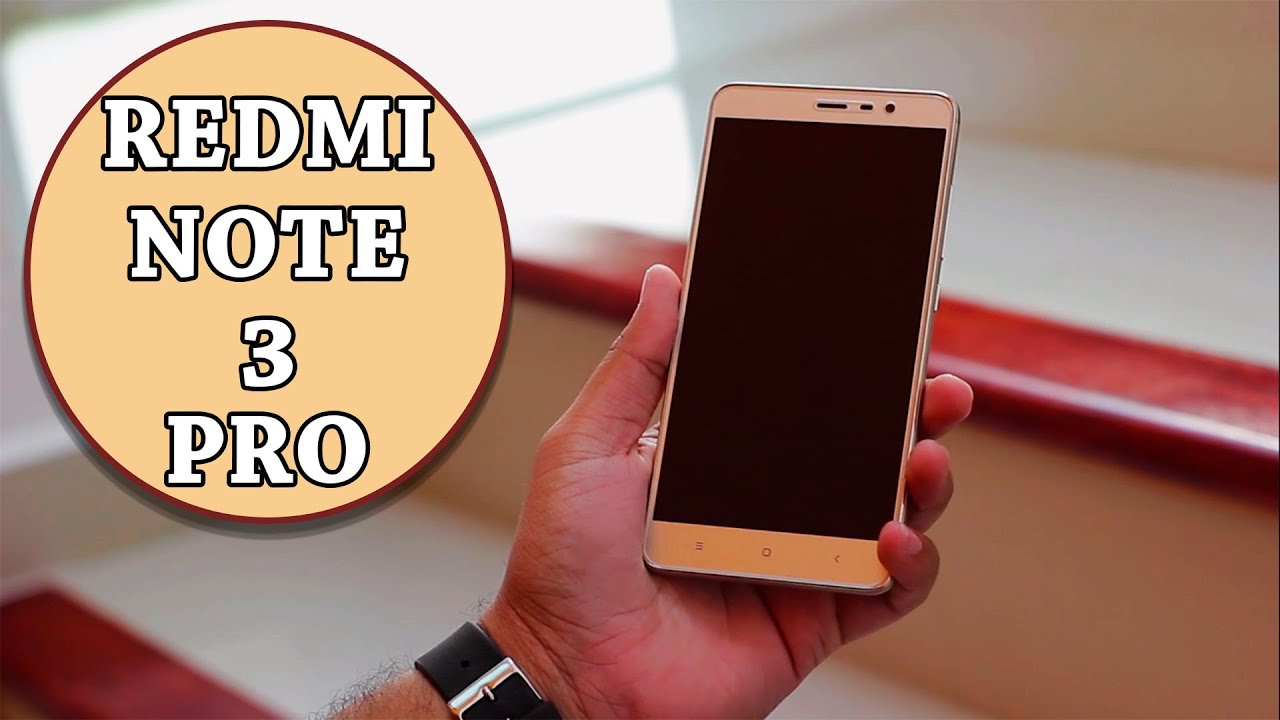 Xiaomi Redmi Note 3 Pro-Review En Español - YouTube