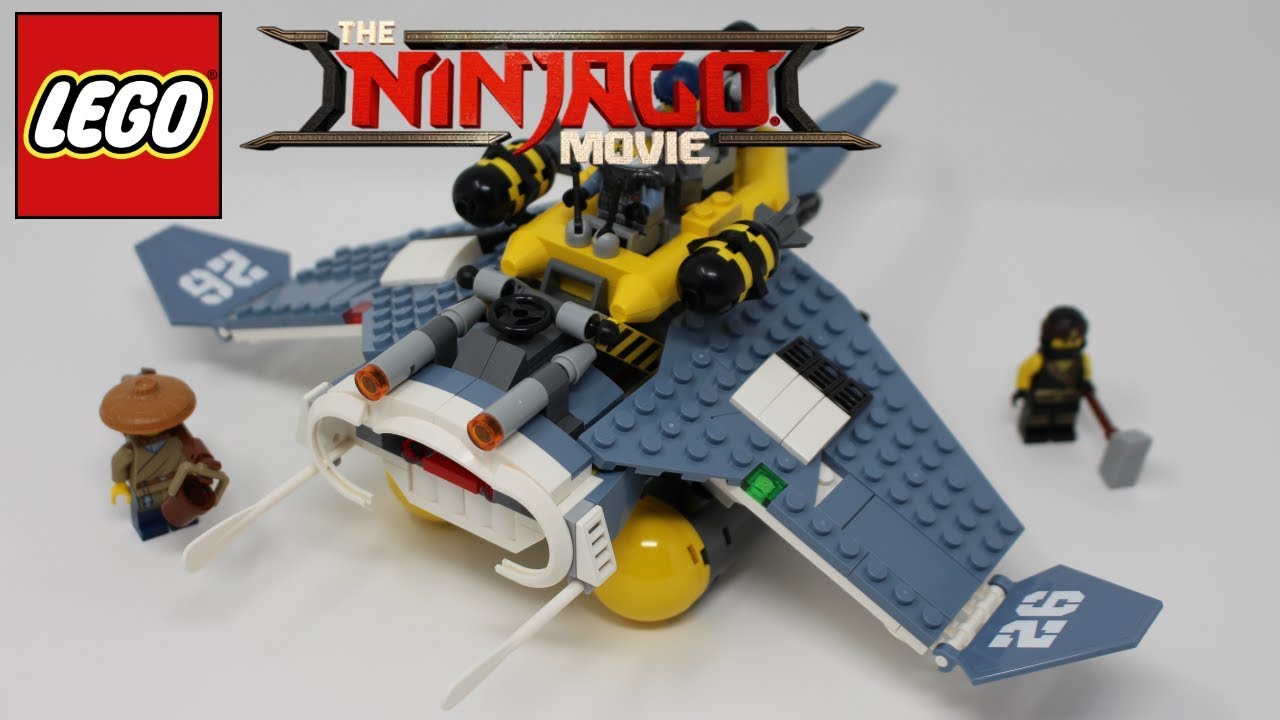 LEGO The LEGO Ninjago Movie Manta Ray Bomber - 70609 set review - YouTube