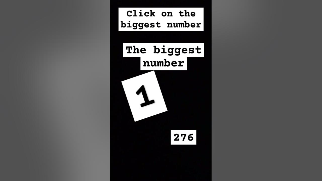 Biggest Number YouTube biggest-number-youtube