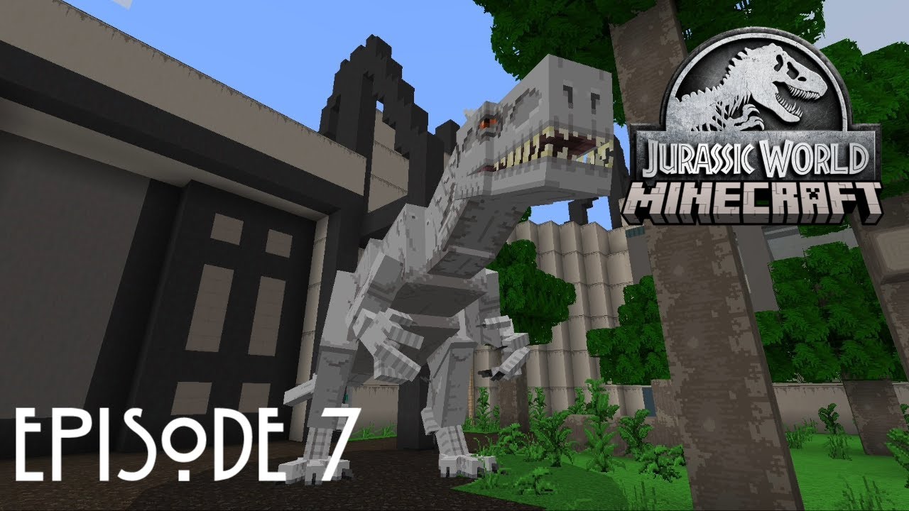 Minecraft Jurassic World: Episode 7 | The Indominus Rex (Finale) - YouTube