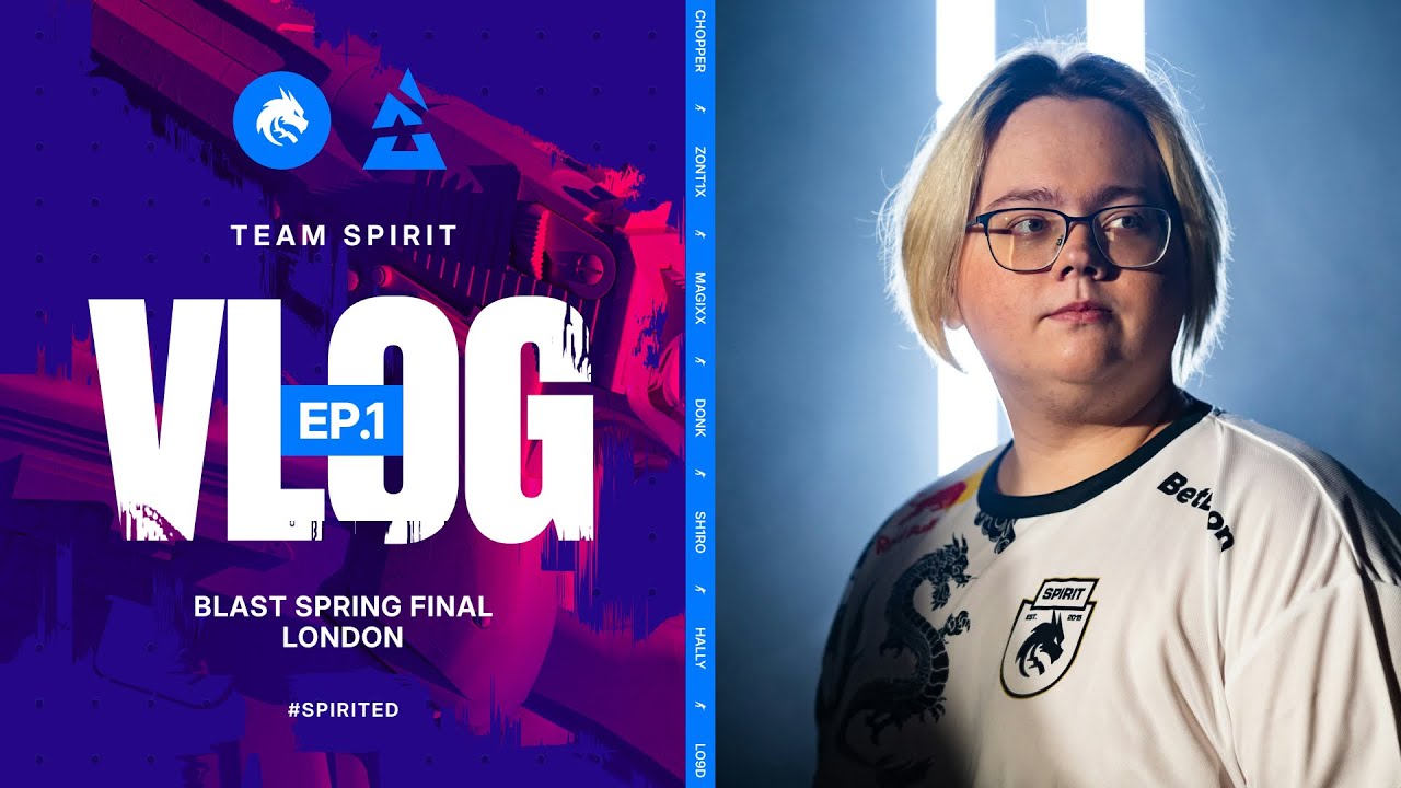 TEAM SPIRIT: BLAST SPRING 2024. VLOG 1 - YouTube