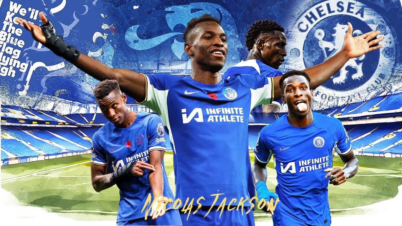 Nicolas Jackson's Epic Goals, Assists & Skills: Chelsea 2023/24 ...