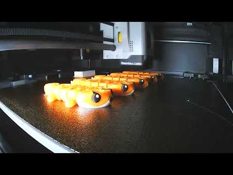 Bambu Lab Time Lapse (AMS Multi Color) / Cute Flexi Pets Fox (Valeria Momo & Mattia)