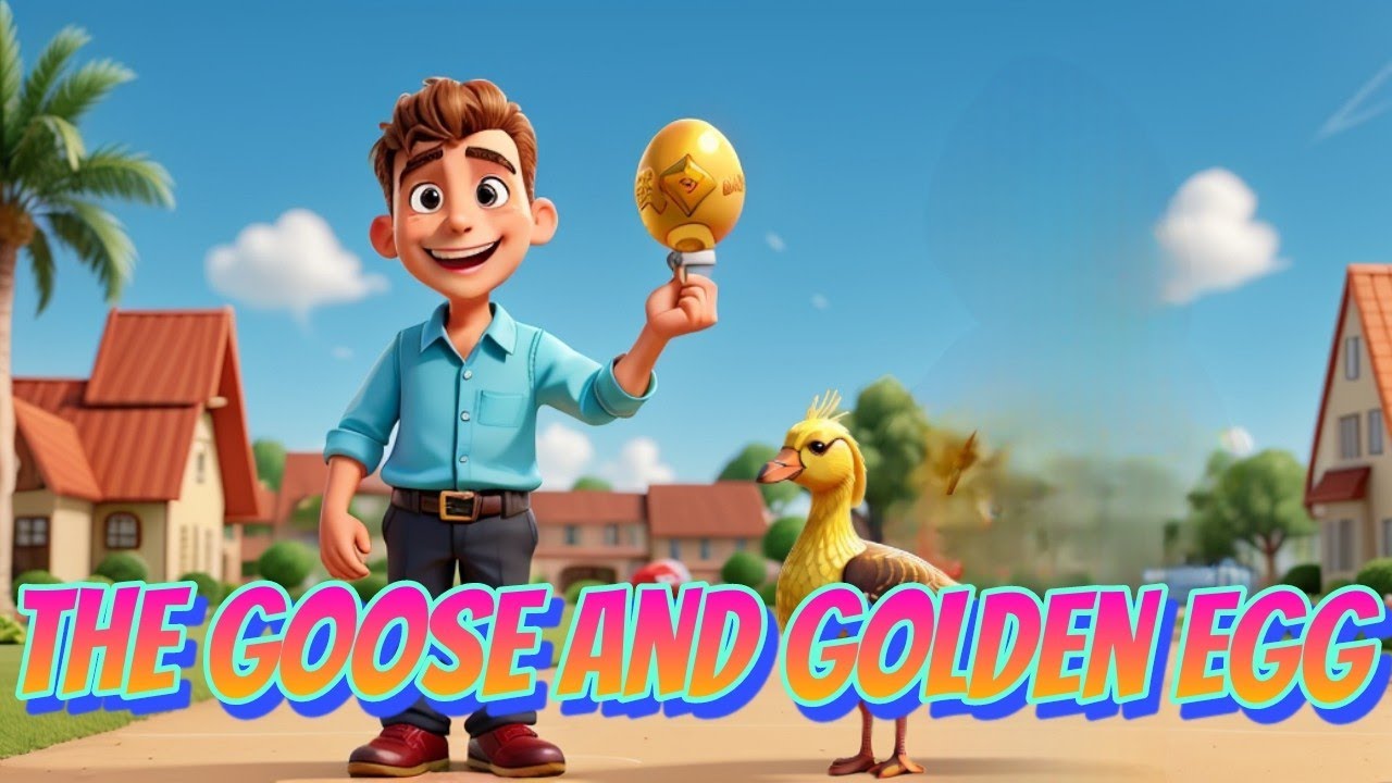 The Goose And Golden Egg Story || kids stories || Moral Story for Kids ...