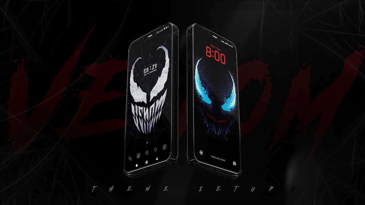 VENOM THEME SETUP | MIUI / HYPEROS THEME SETUP 2024 - YouTube