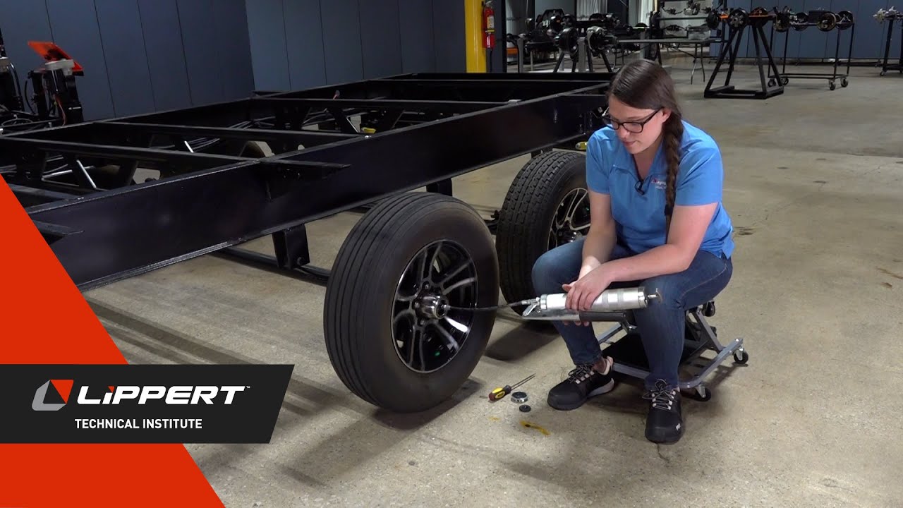 How to Grease a Spindle Through a Grease Zerk V2 - YouTube