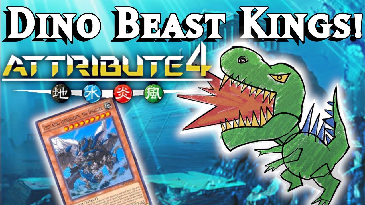 Doodle Beast True King Dinos in Attribute 4! Yugioh Masterduel Gameplay ...