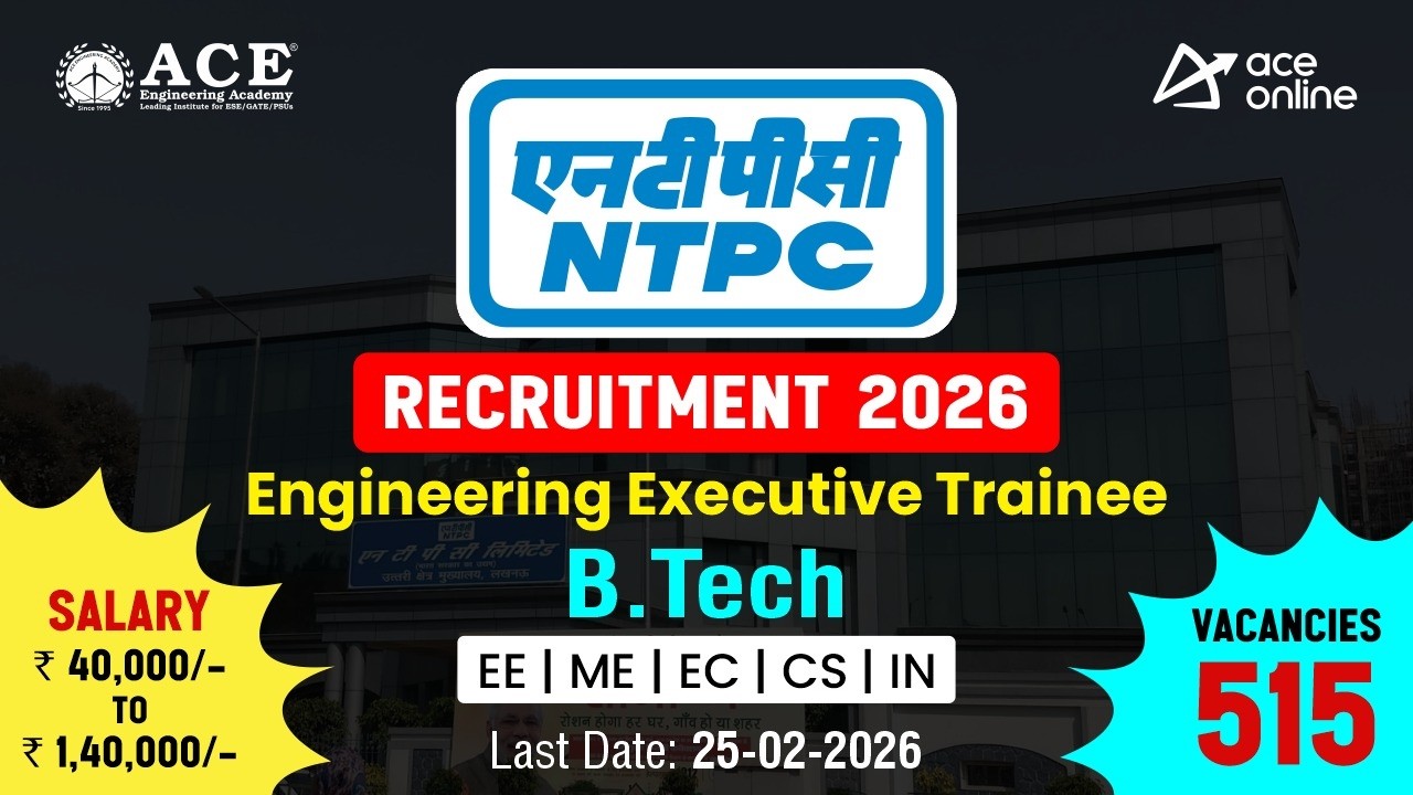 NTPC Recruitment 2025 | Engineering Executive Trainee | Salary: Rs ...
