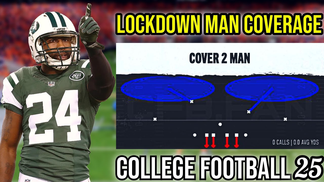 How To Run *And Beat* Man Coverage Like A PRO In NCAA 25! - YouTube