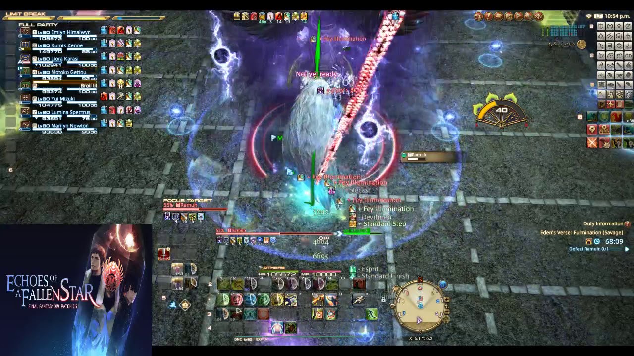 [Raiding] FFXIV:ShB - E5S Clear - DNC POV - 02/20/20 - YouTube