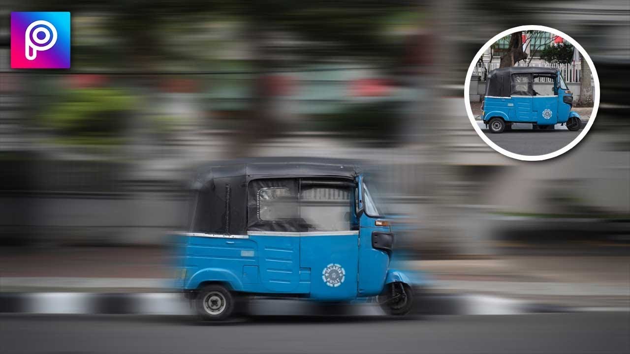 Realistic Motion Blur | Picsart Tutorial - YouTube