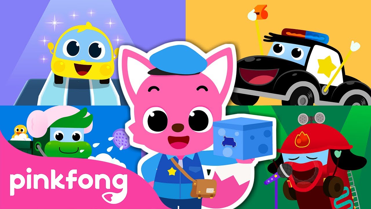 Vehicle Building | Car Songs for Kids | Pinkfong Baby Shark Official ...