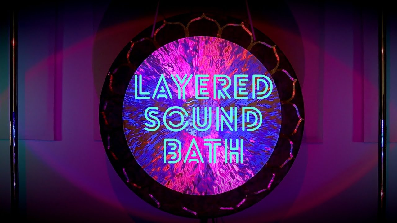 3-Hour Layered Sound Bath Healing Meditation | 40" Temple Wind Gong ...