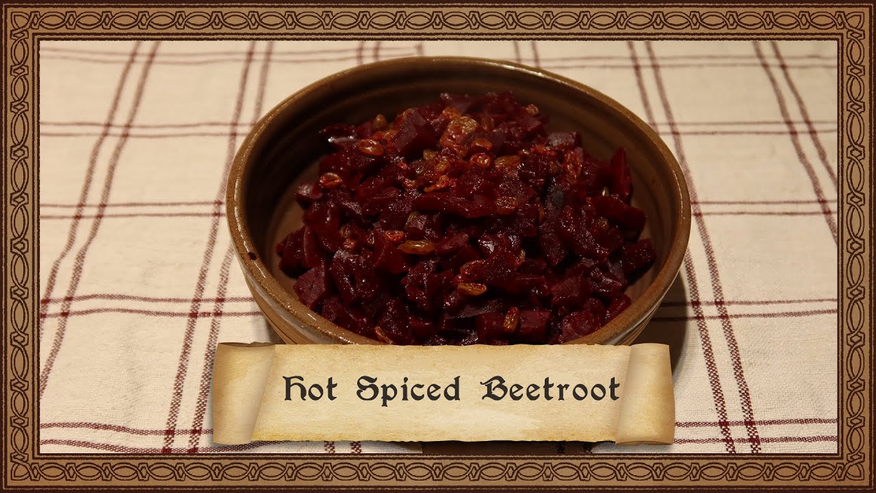 How to Cook - Hot Spiced Beetroot | 1 Minute Medieval Recipes #Shorts ...