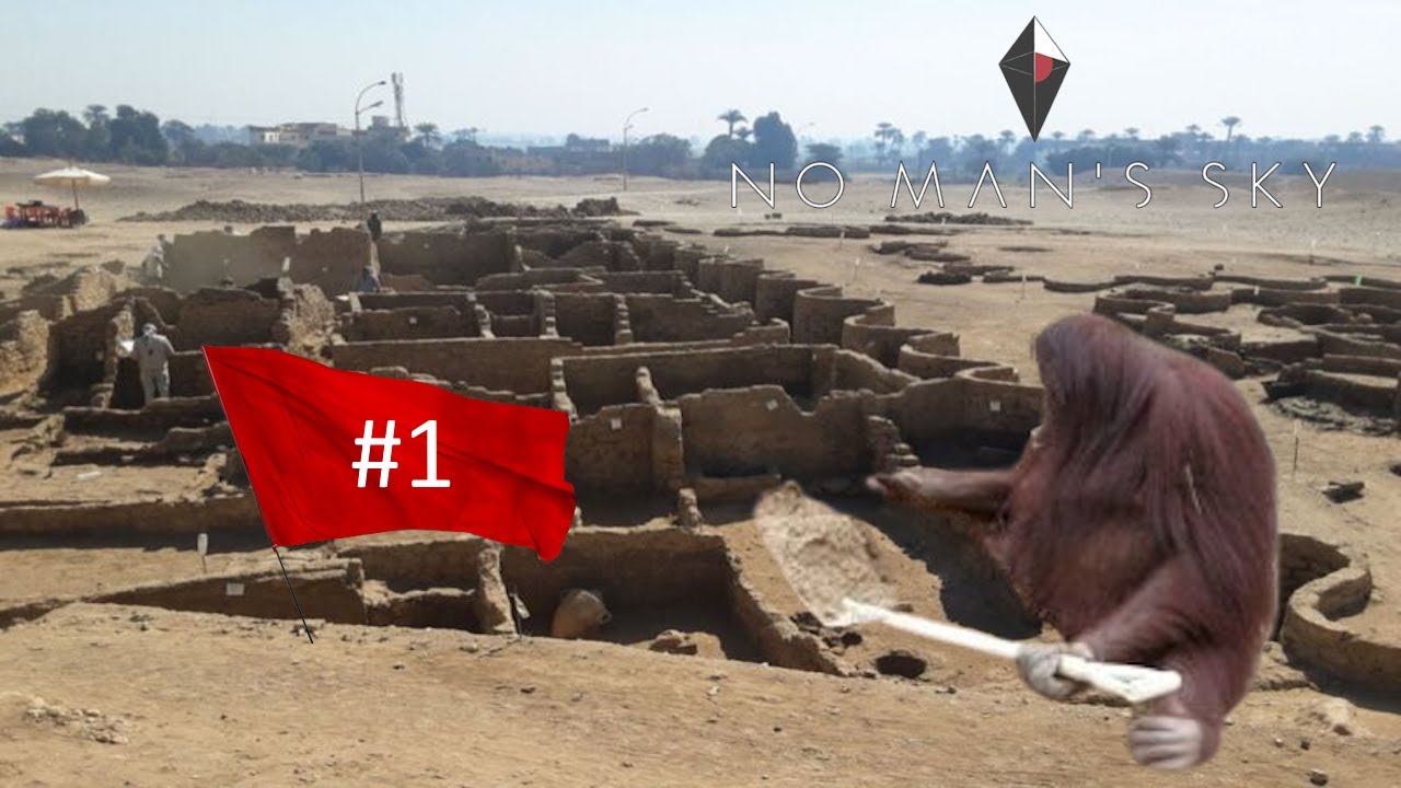 Monkey dig up city moment | One Man's Sky - YouTube