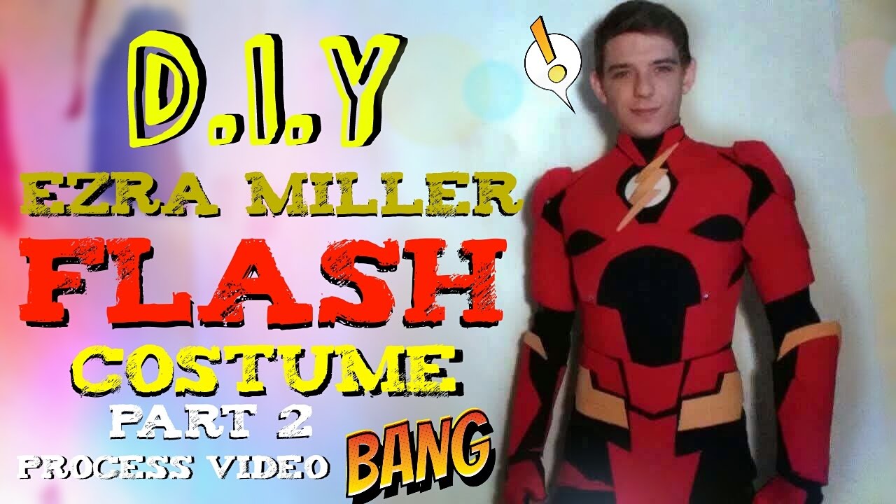 How to Make A DCEU Flash Costume | Process Video | Part 2 - YouTube