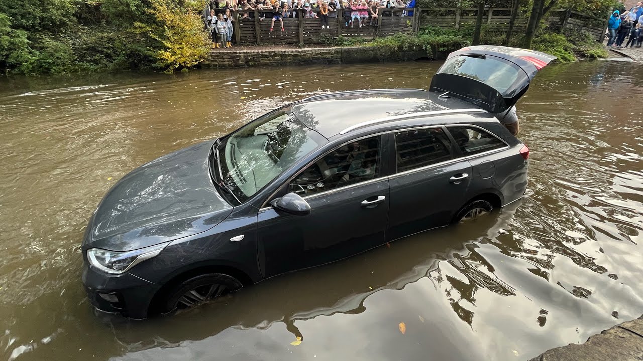 Incredible SCENES At Rufford Ford Flood 👀😲 - October 22nd 2022 - YouTube