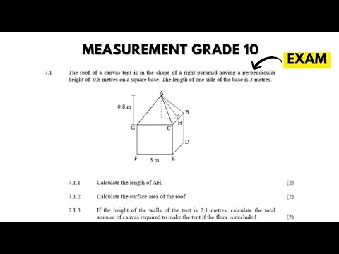 Grade 10 Measurement | EXAM Questions - YouTube