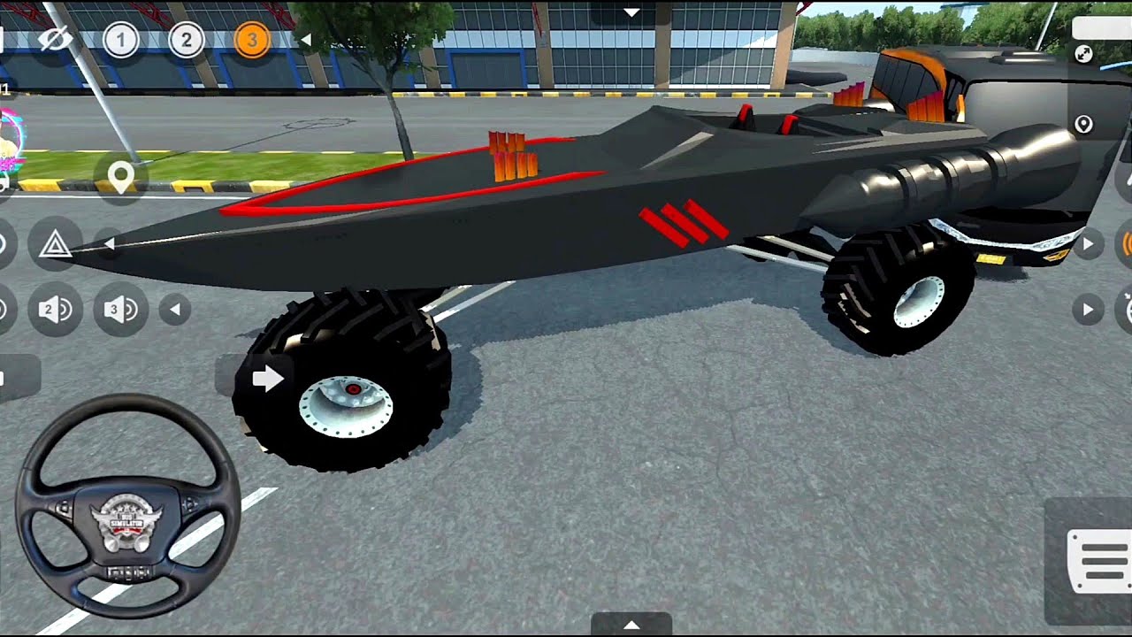 Futuristic Convertible Jet Boat Mod | Bus Simulator Indonesia BUSSID ...