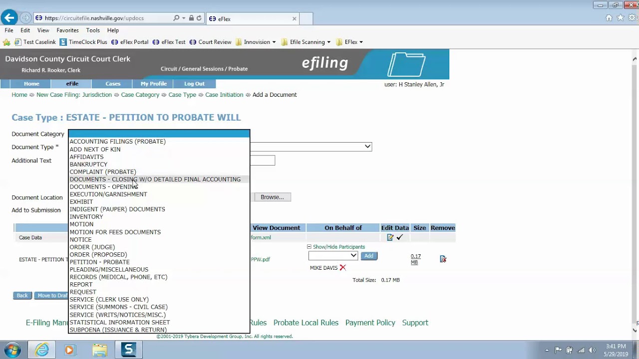 How To E File A New Estate - YouTube