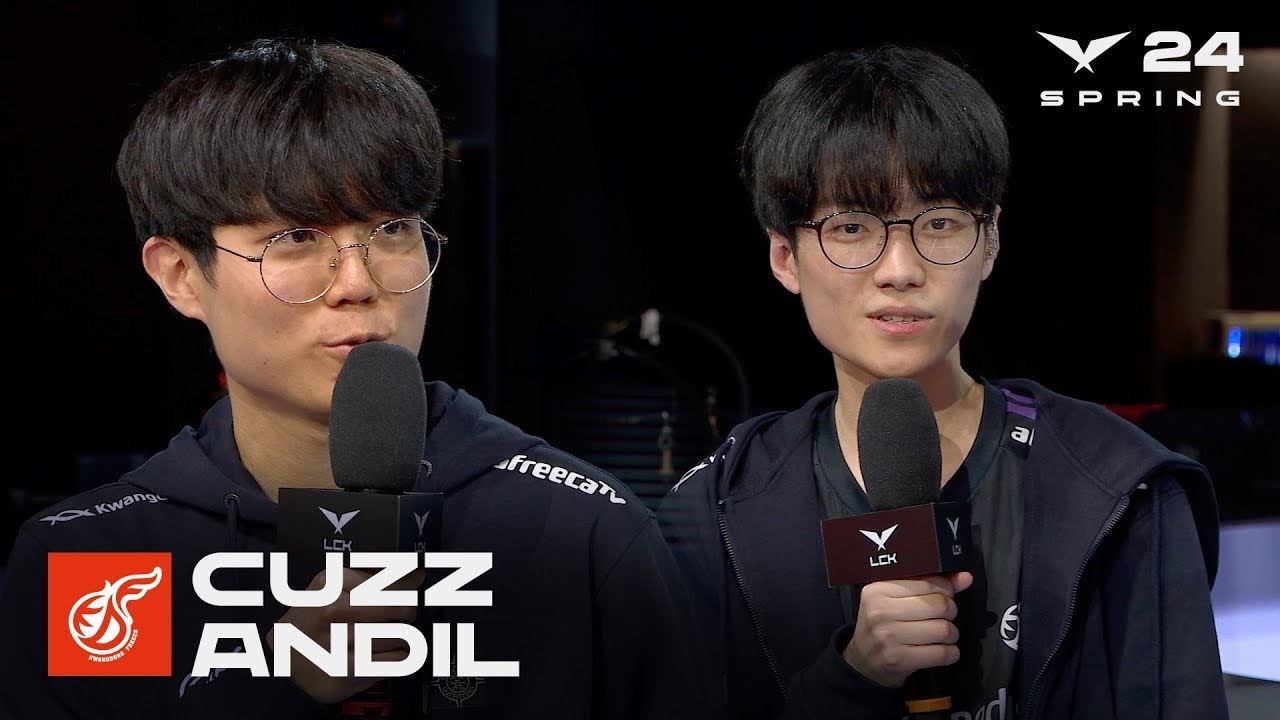 [VIETSUB] Phỏng Vấn KDF Cuzz, Andil | LCK Mùa Xuân 2024 [NS vs KDF ...