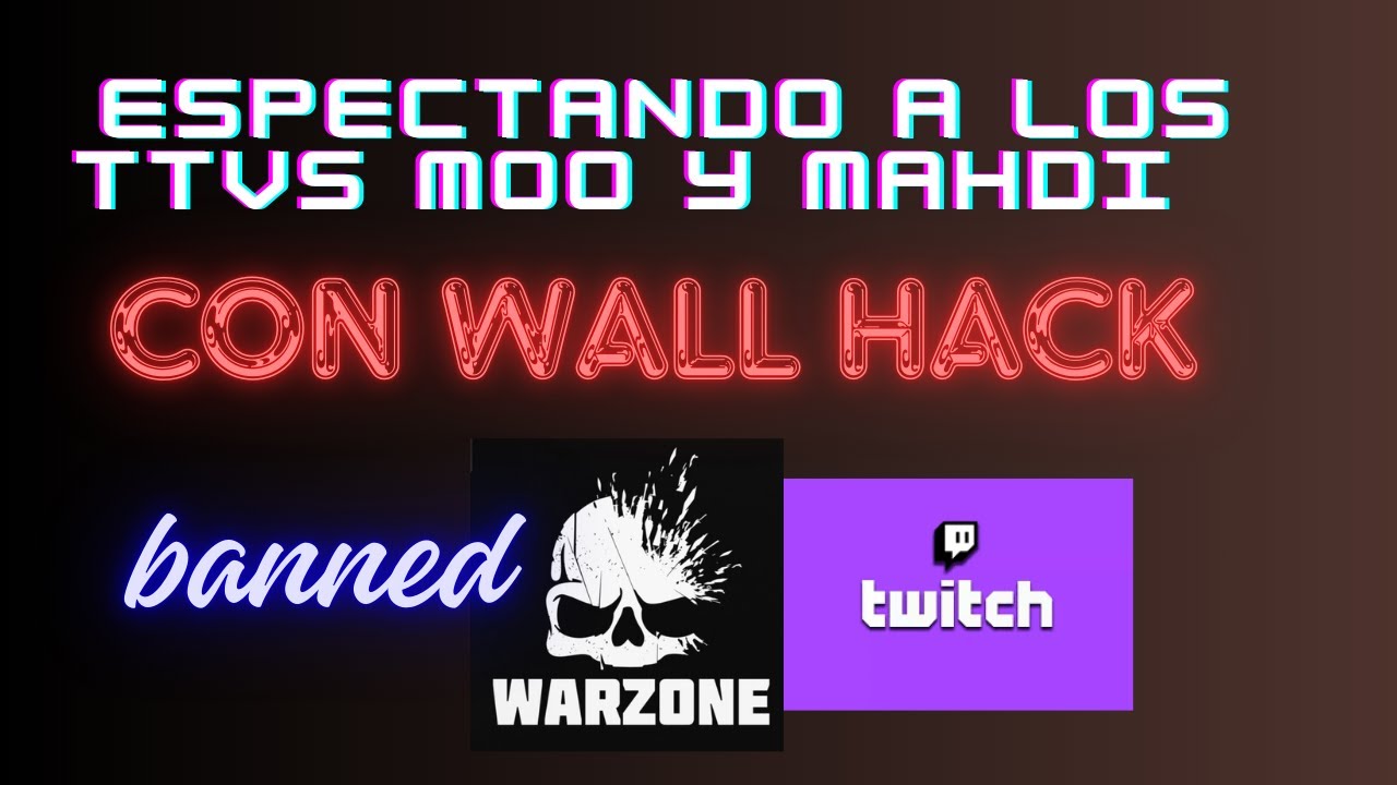 ESPECTANDO A LOS TTVS MOO Y MAHDI CON WALL HACK EN RANKED PLAY WARZONE ...