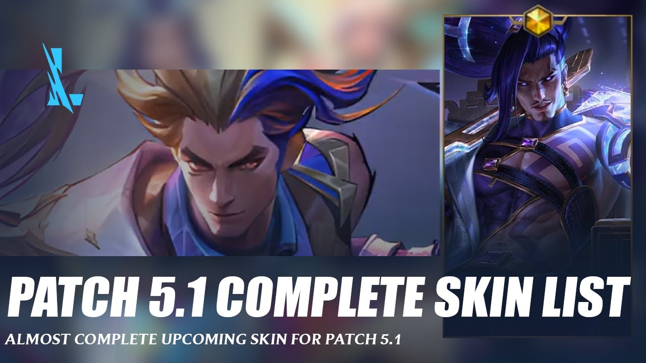 Patch New Theme Skin and Almost Complete Skin List - Wild Rift - YouTube