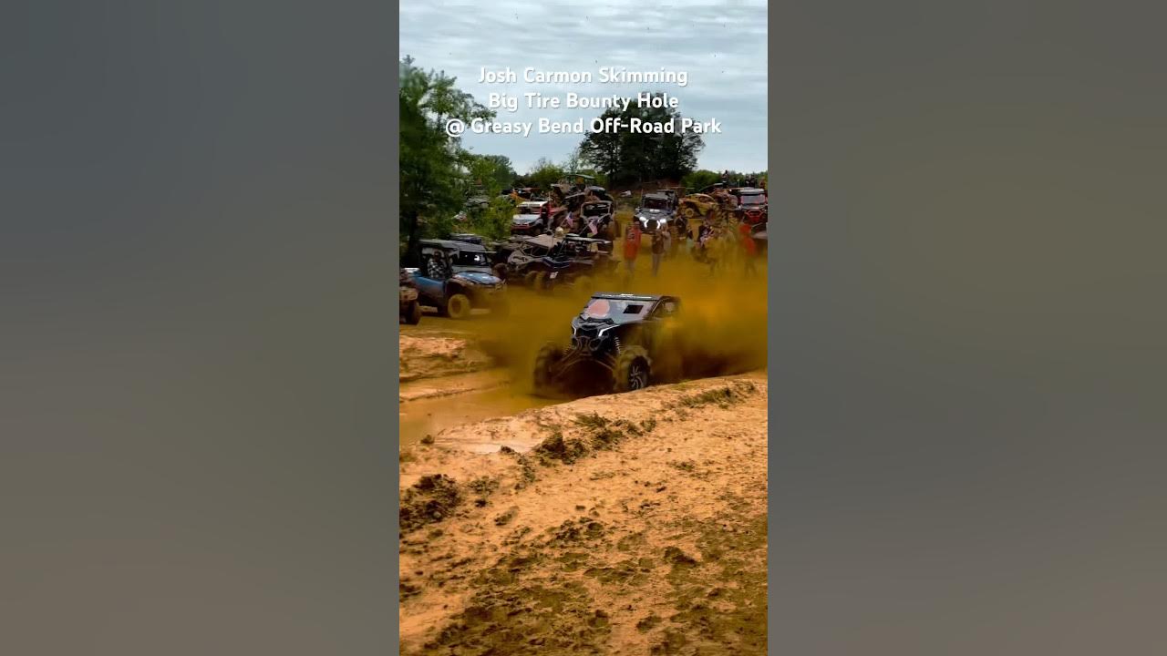 Josh Carmon From Mud Madness Skimming Big Tire Bounty Hole @ Greasy Bend Off-Road Park - YouTube