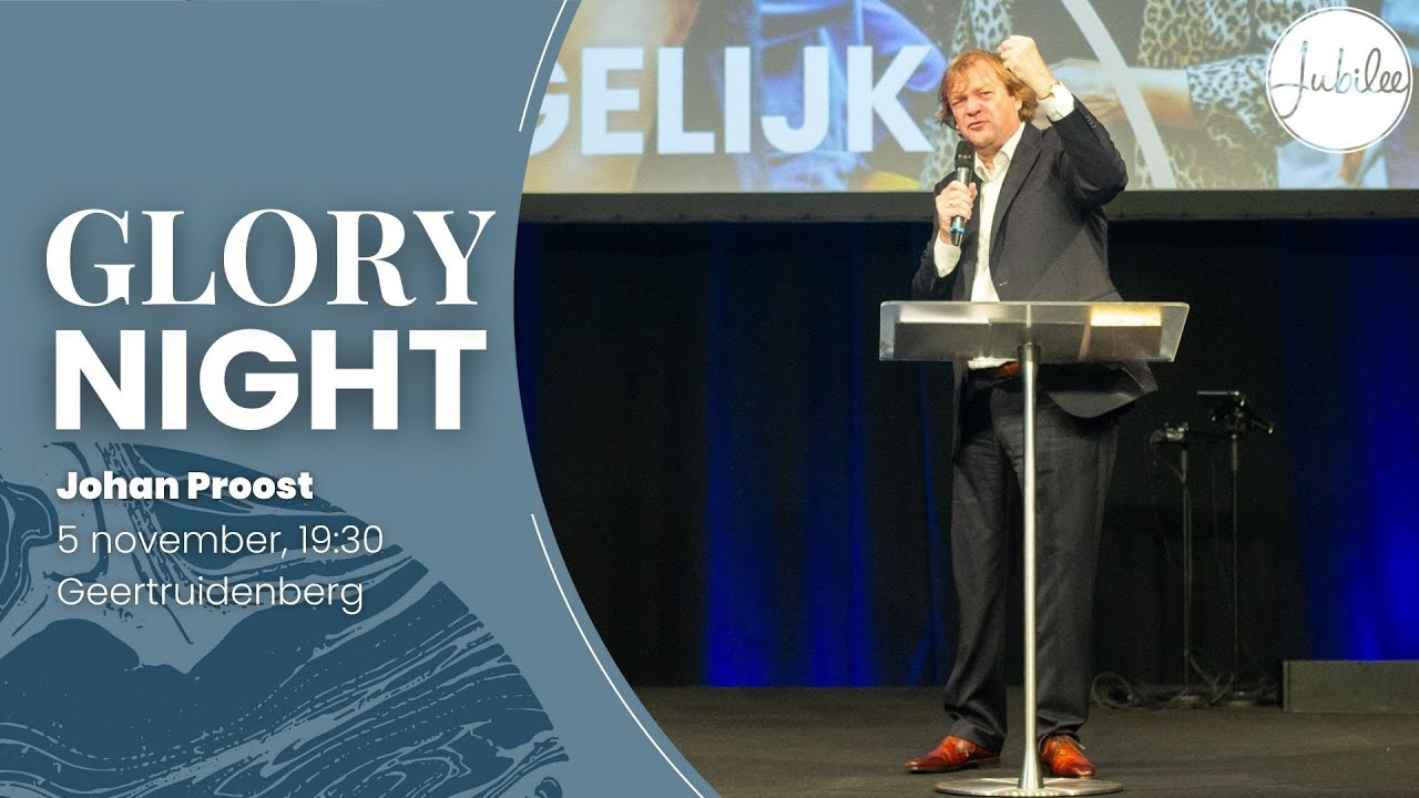 Johan Proost - Glory Night - Jubilee Livestream - YouTube
