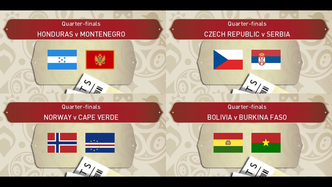 Honduras - Montenegro ★ CZECH REP. - SERBIA ★ Norway - Cape Verde ...