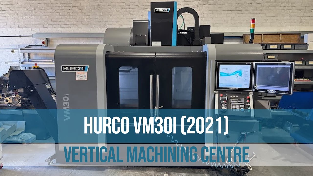 Hurco VMX30i VMC (2021) - YouTube
