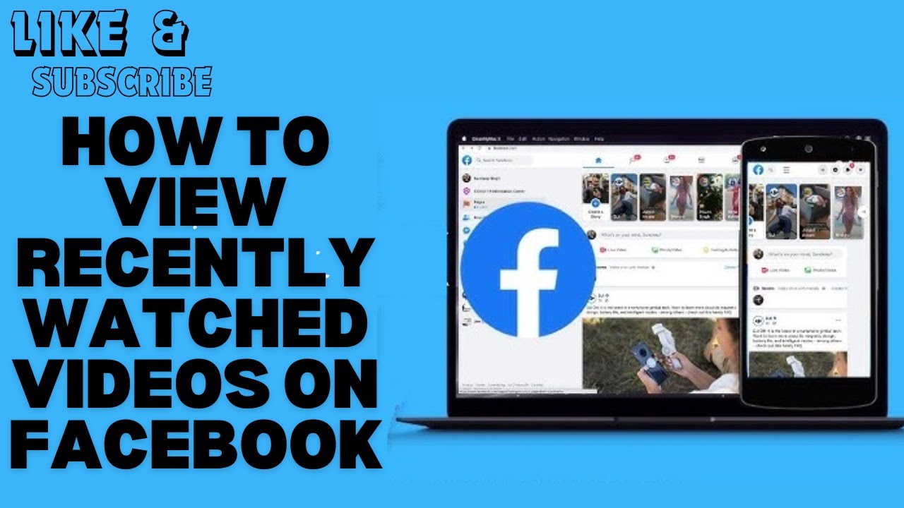 How to View Recently Watched Videos on Facebook - YouTube