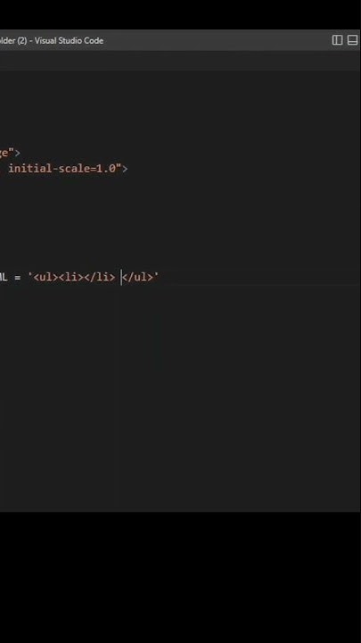 Unorder List Inside JavaScript #html #javascript #coding #programming #html5 #js #codinglife # ...