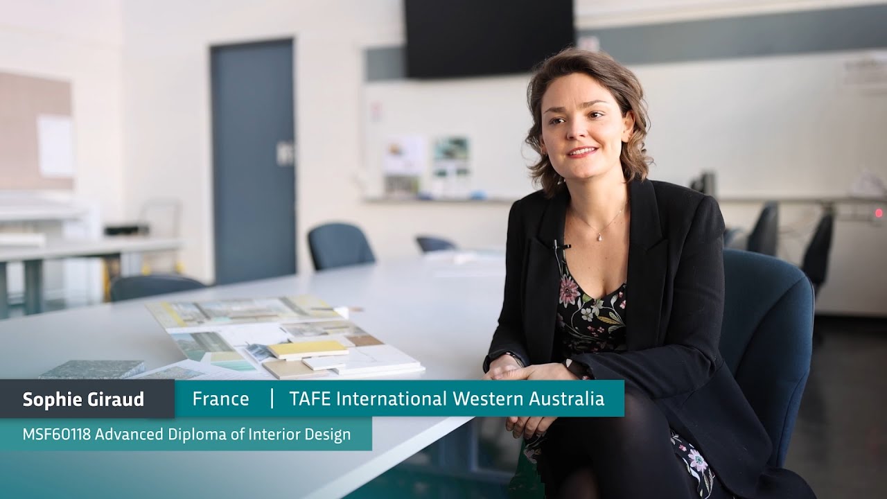 Sophie talks about studying interior design with TAFE International ...
