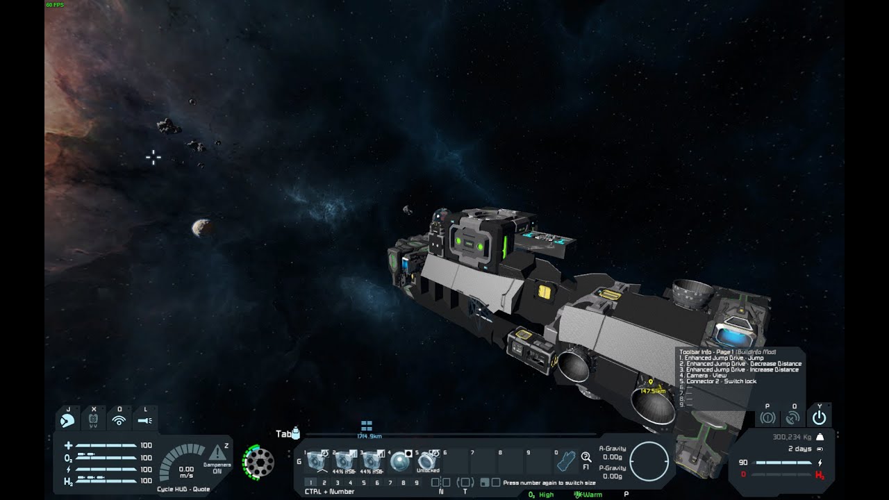 Space Engineers - Me getting bopped intentionally on Stone Industries ...